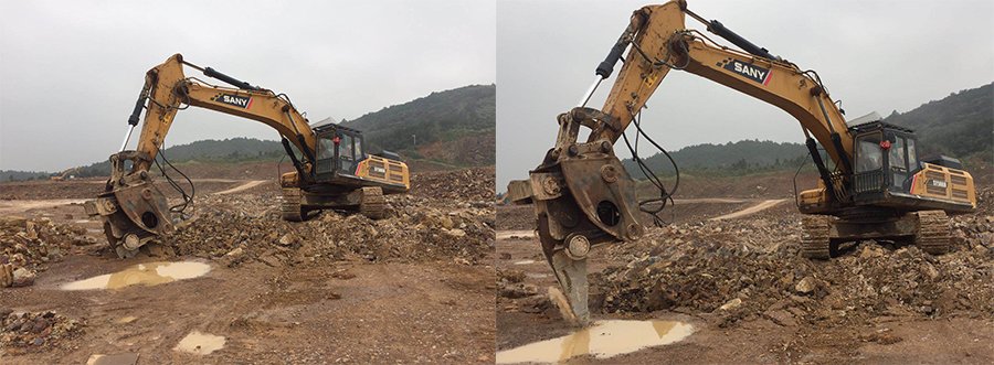 E Series Excavator Vibro Ripper for 36-100 T - Buy excavator vibro ...