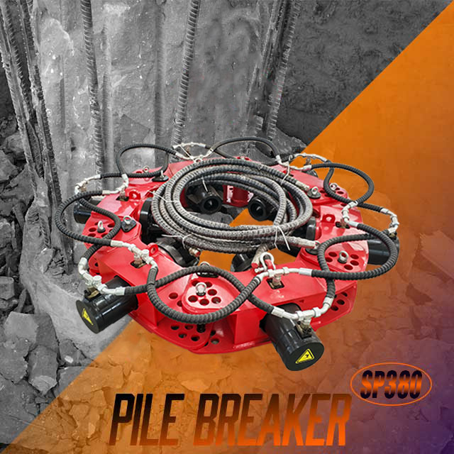 SP380/800 Pile Breaking Machine for Excavator - Buy pile breaking ...