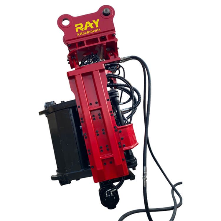 SV-400 40-50 Ton Excavator Hydraulic Vibrating Pile Driver - RAY ...
