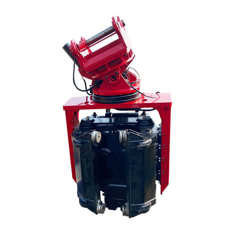 SV-150 Side Grip Vibro Sheet Pile Vibro Hammer for 15-25 Ton Excavator ...