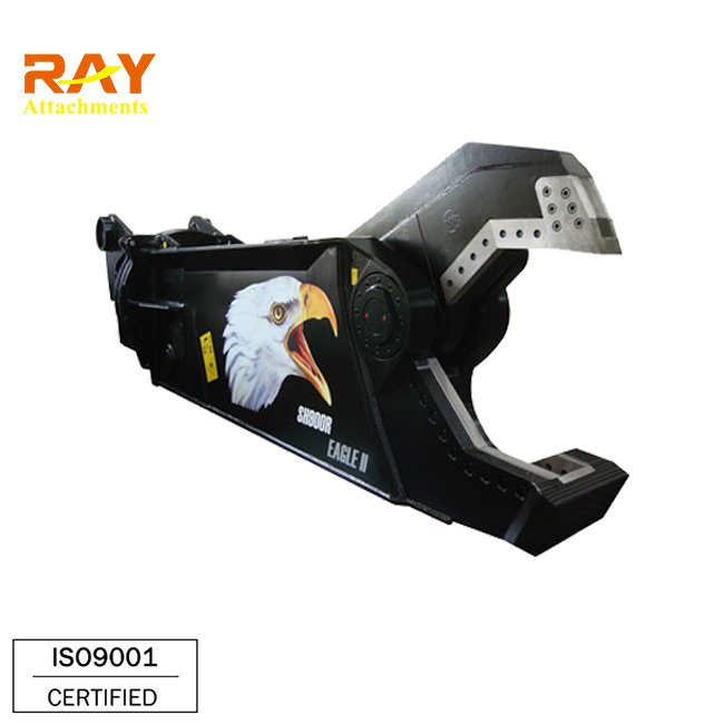Hydraulic excavator demolition shear for cutting scrap - Buy Hydraulic ...