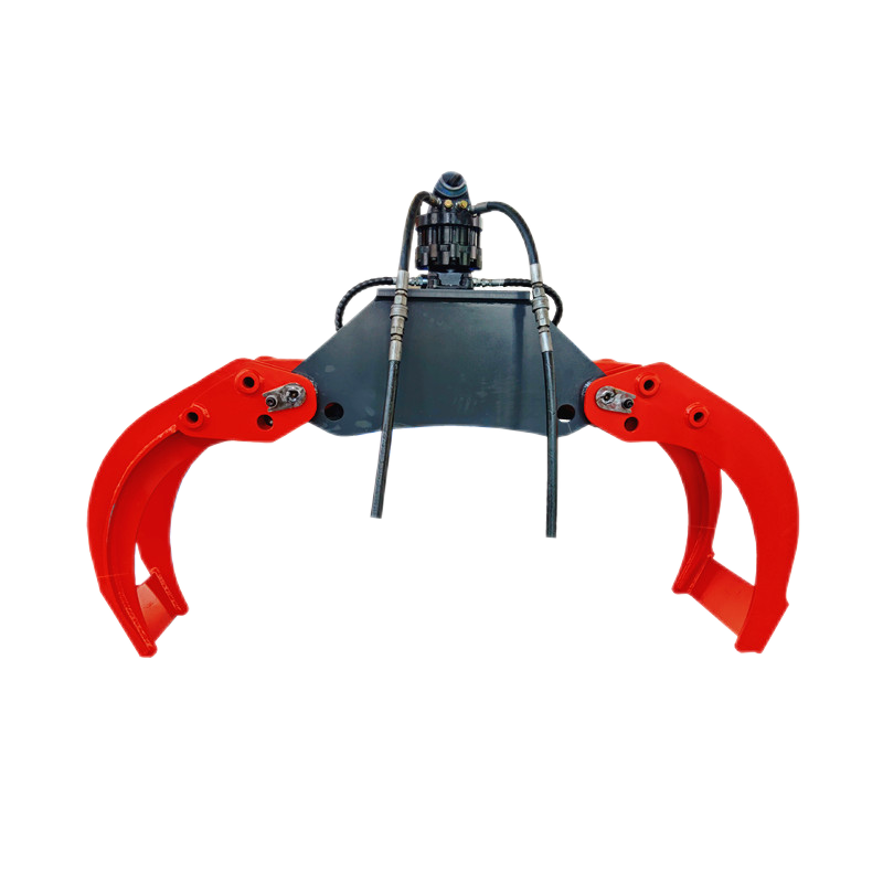 0.22m² Log Grab for Excavator Crane - RAY Attachments