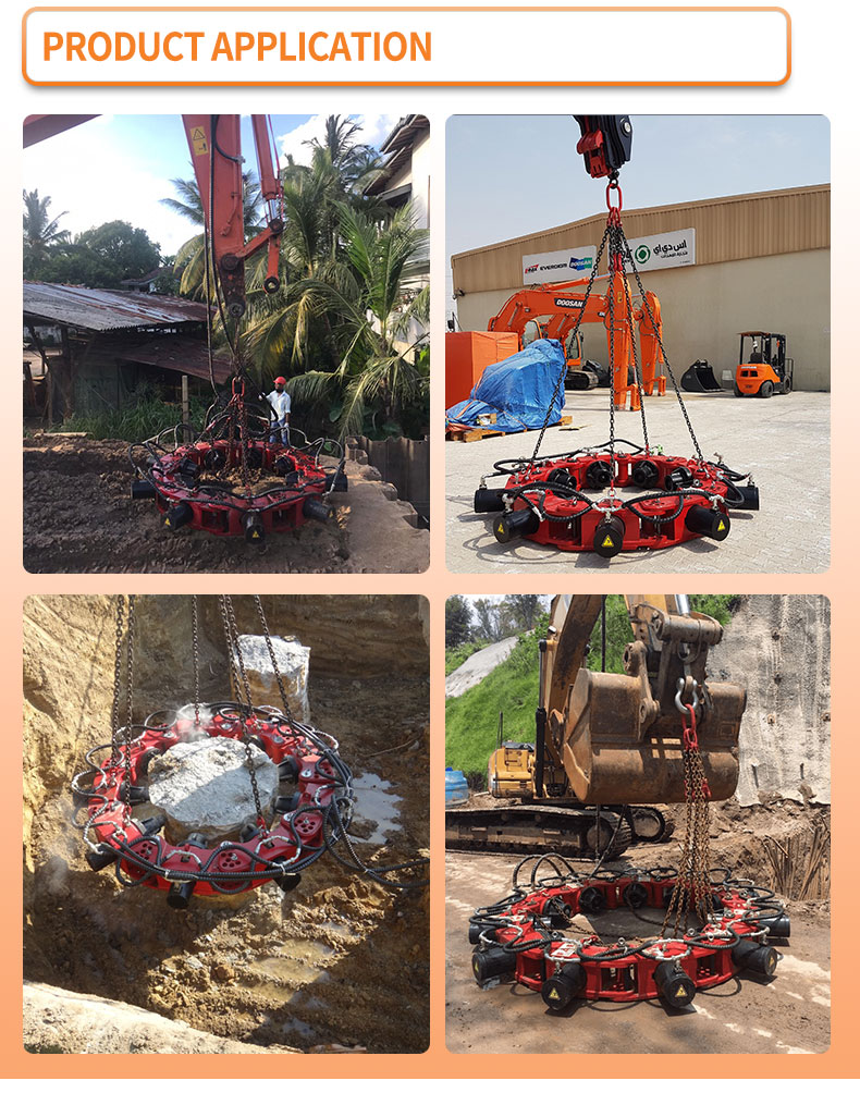 Customized Concrete Pile Driver Hammer SP380-RAY ATTACHMENTS