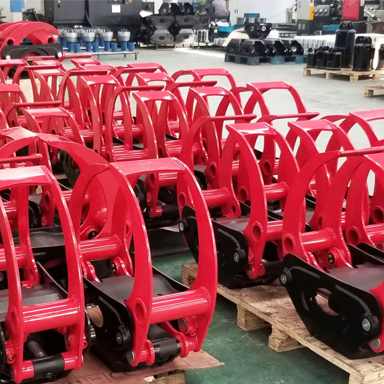 0.24m² Log Grab for Mini Digger - RAY Attachments