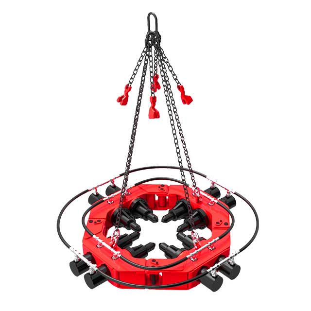 SP800-7 Excavator Hydraulic Concrete Pile Cutter System - RAY Attachments